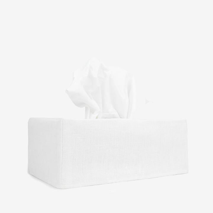 white linen tissue covers – pi'lo