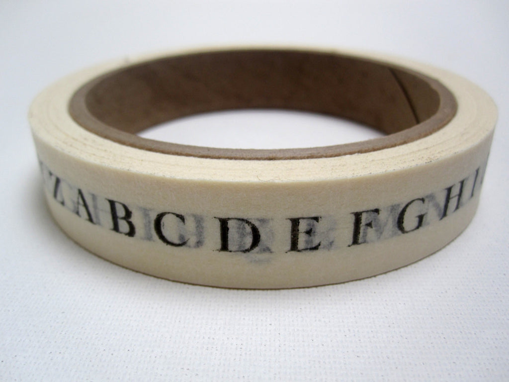 printed alphabet tape – pi'lo