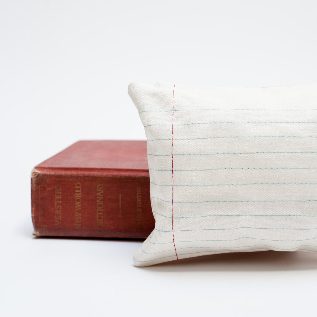 embroidered lined paper zippered case – pi'lo