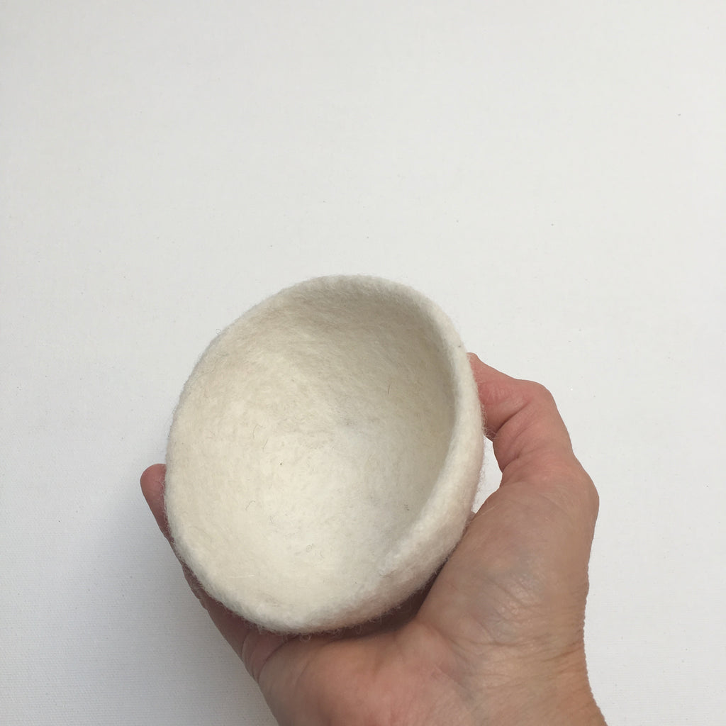 felt wool bowls – pi'lo