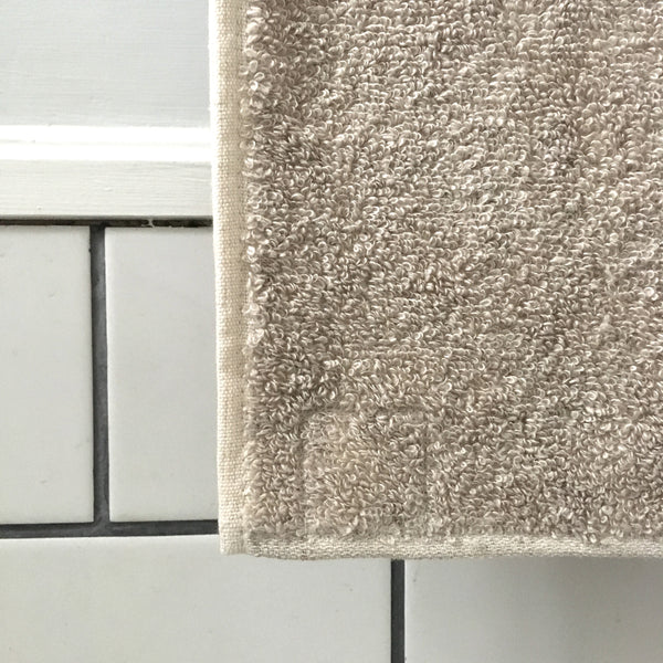 linen terry wash cloth - natural – pi'lo