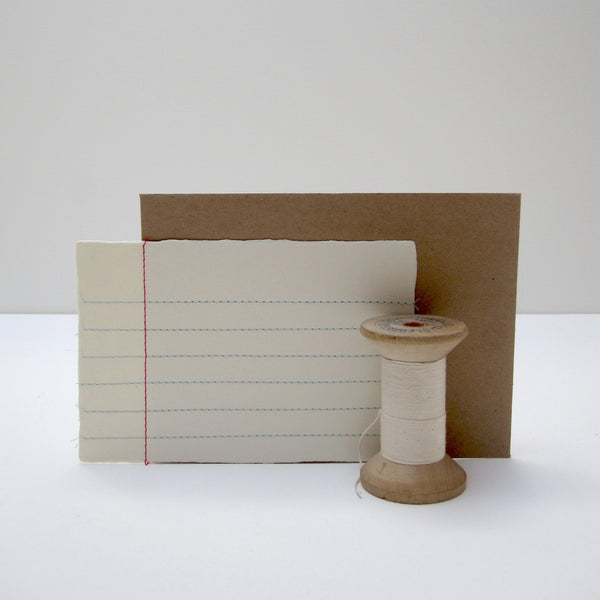 embroidered lined paper cards – pi'lo