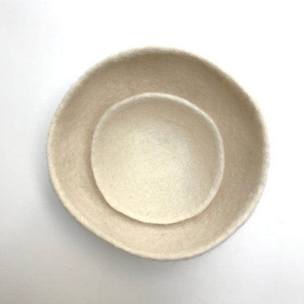 felt wool bowls – pi'lo