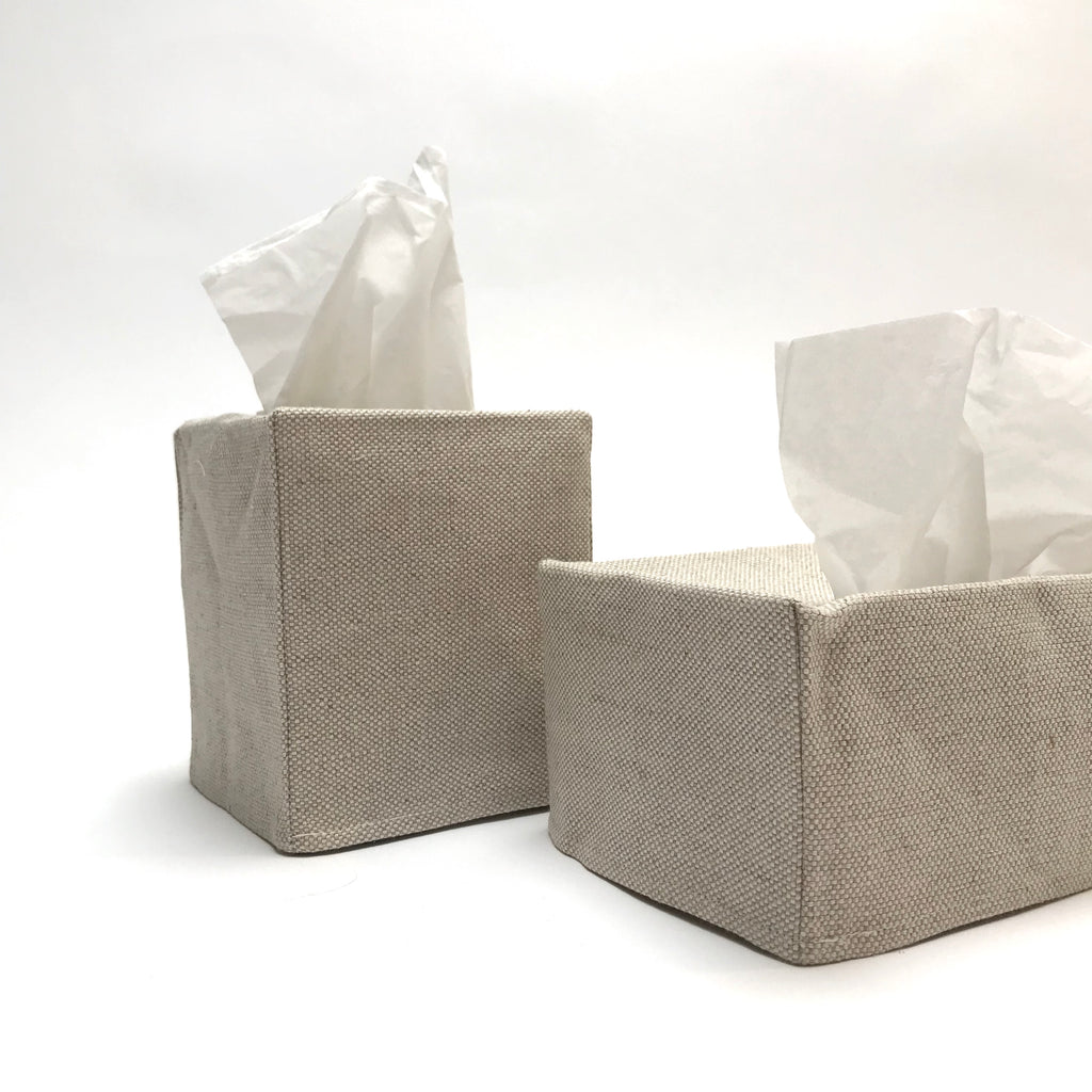 linen tissue box covers – pi'lo